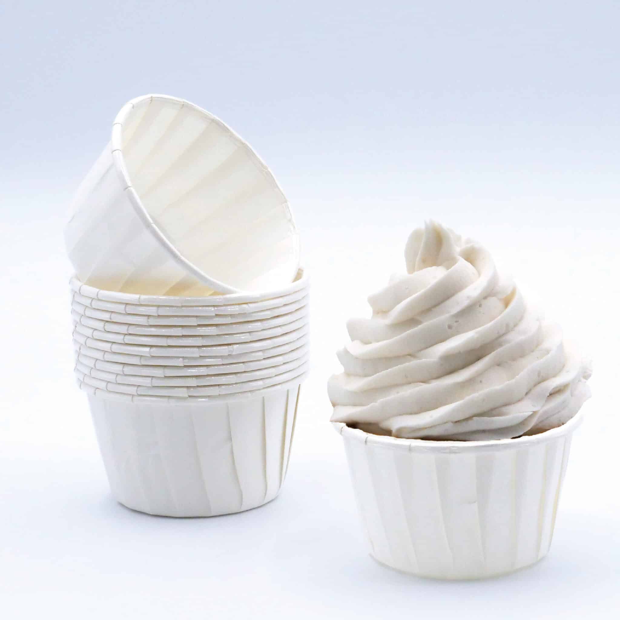 Baking Cups - White x 50 - Cake CraftCake Craft