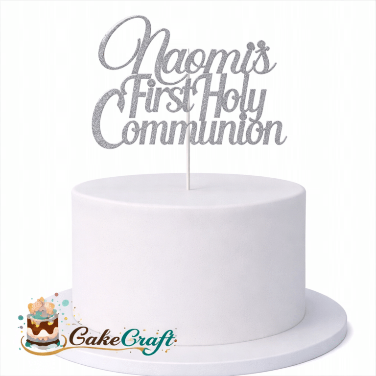 First Holy Communion Custom Cake Topper - Cake CraftCake Craft