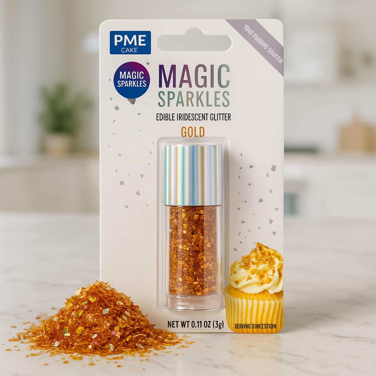 PME Magic Sparkles - Gold - Cake CraftCake Craft